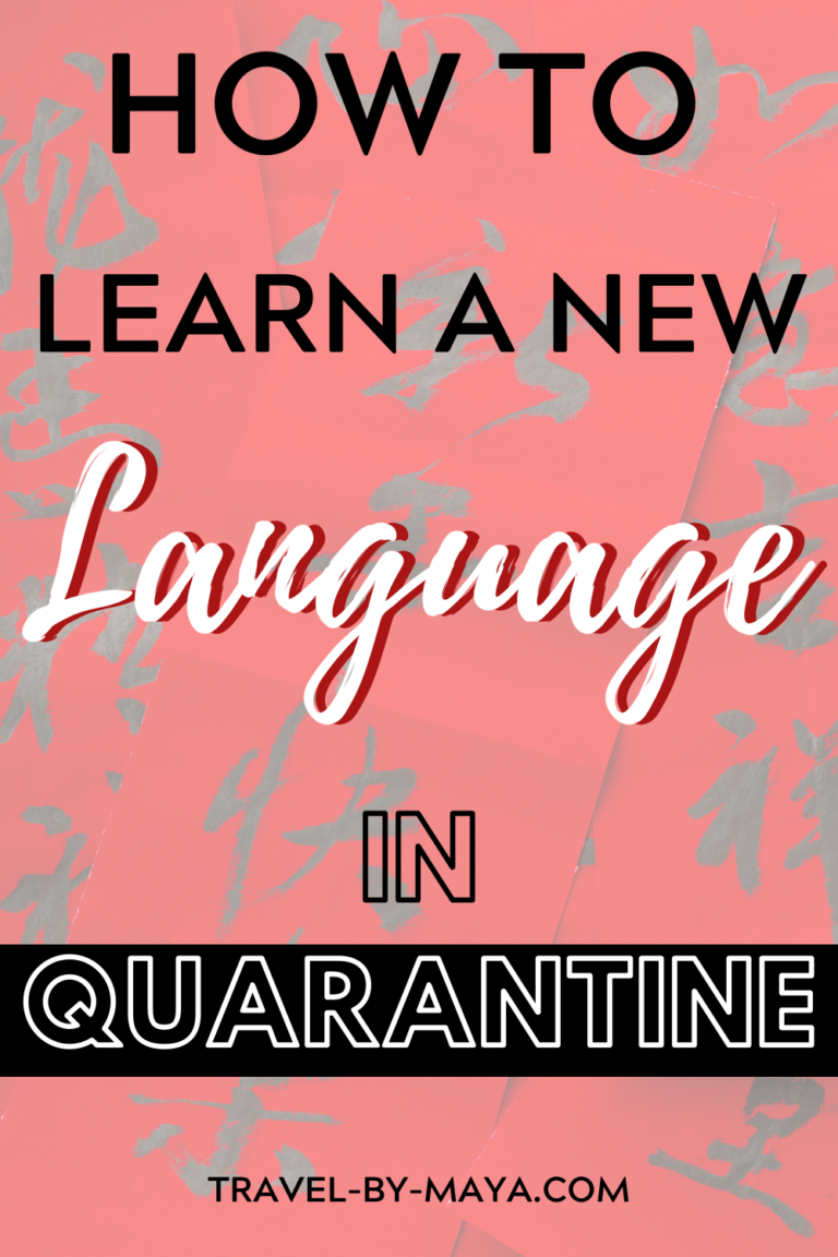 How To Learn a New Language By Yourself - Travel By Maya